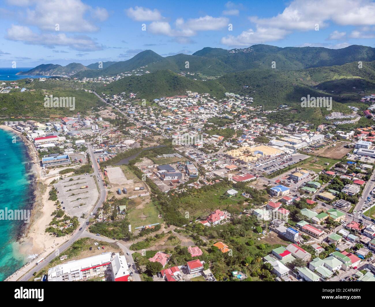 Marigot Capital French St Martin High Resolution Stock Photography and ...