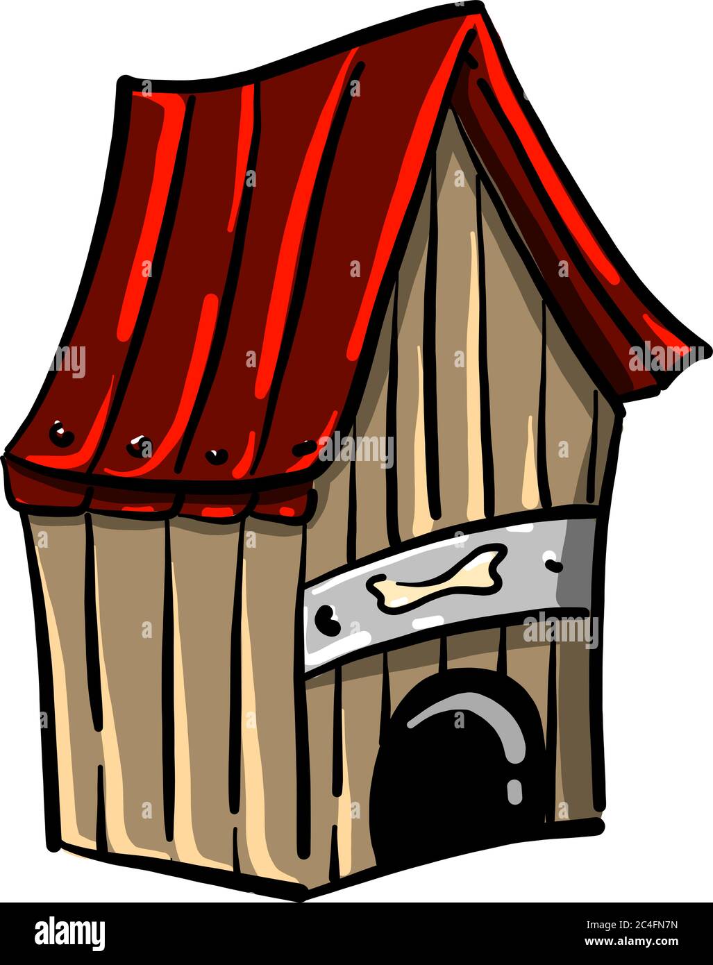 Small animal on wood Stock Vector Images - Alamy