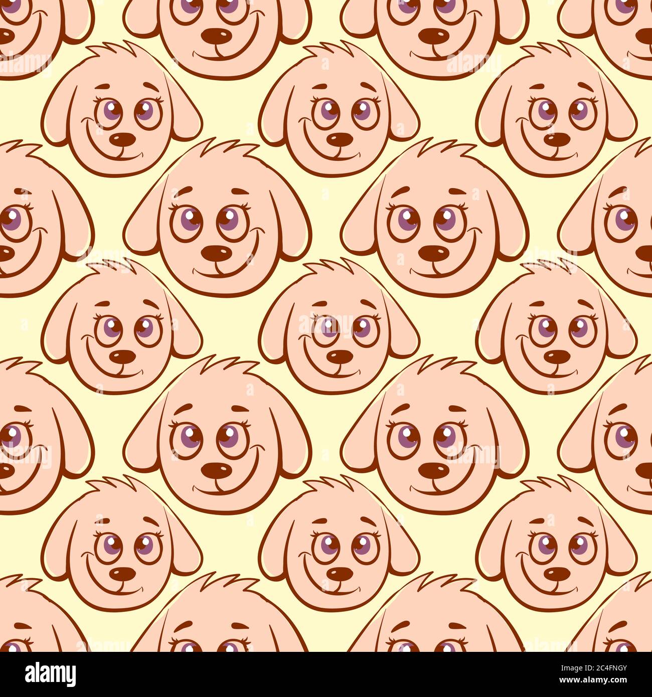 Cute dog light blue Stock Vector Images - Alamy