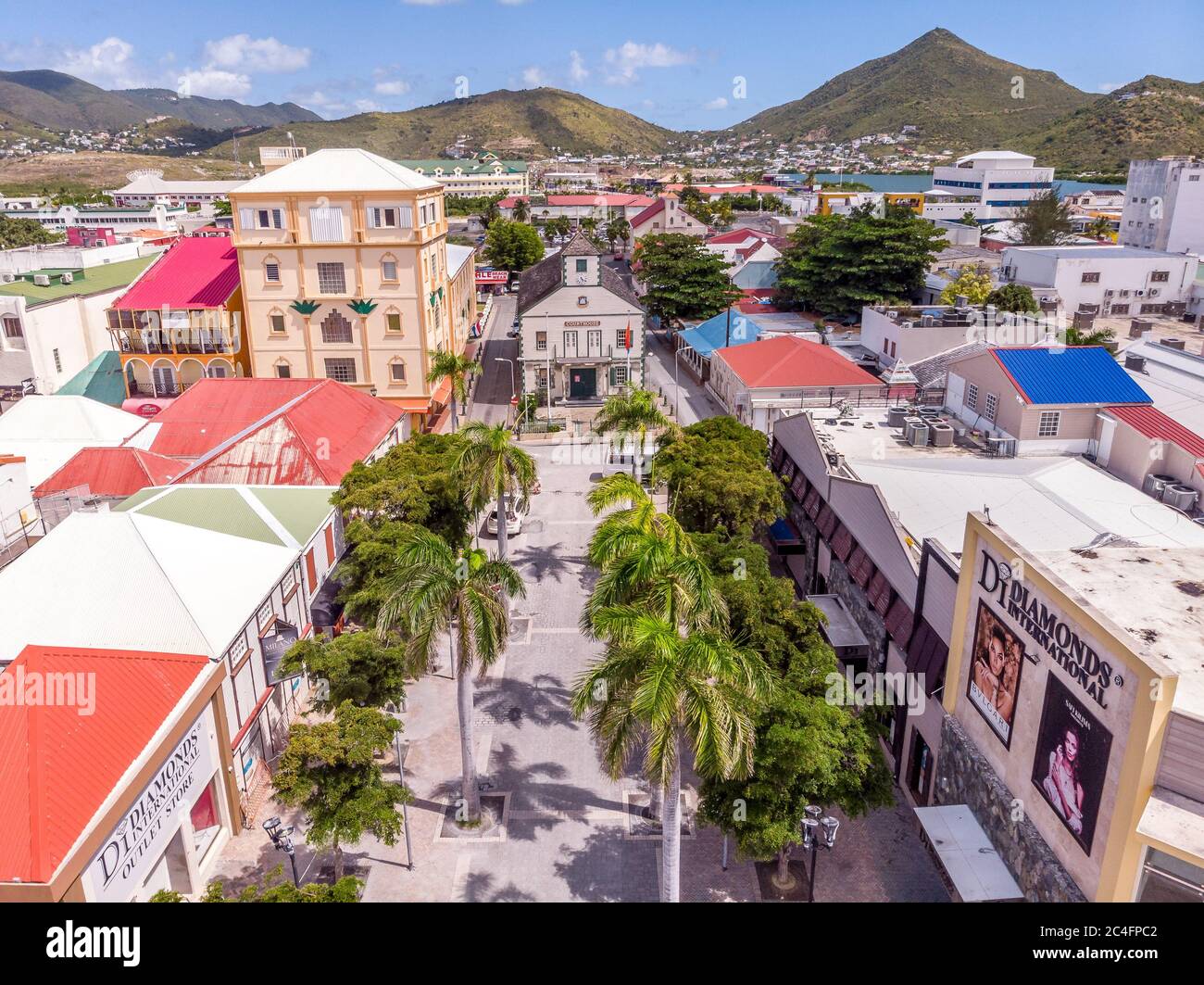 Great bay boardwalk saint martin hi-res stock photography and images ...