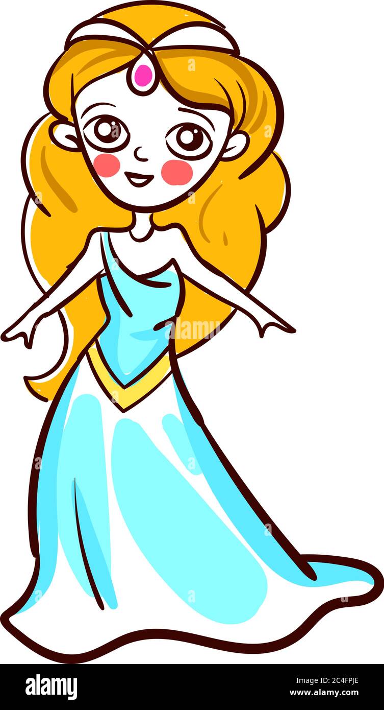 Cartoon Goddess Venus