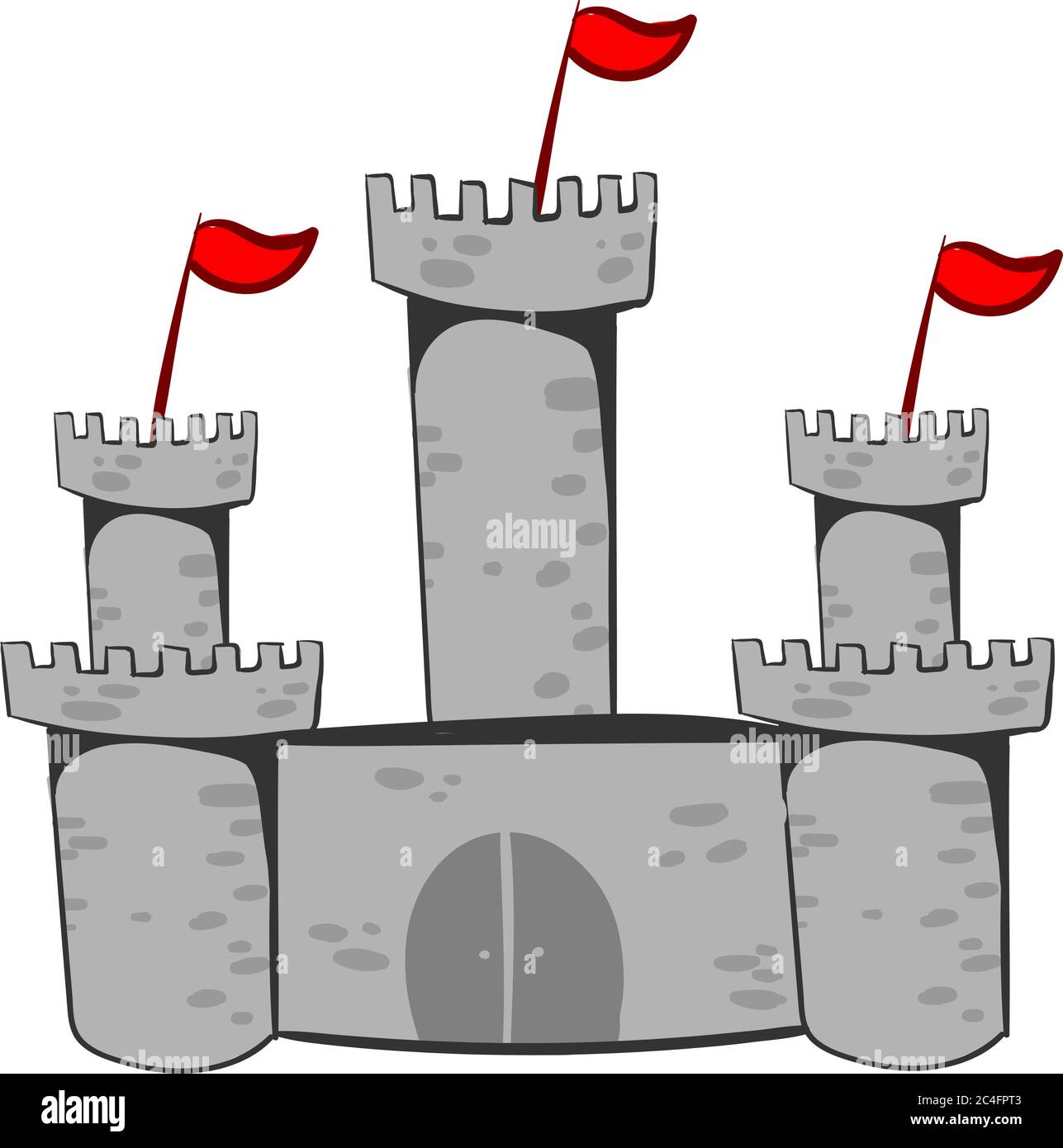 Home castle Stock Vector Images - Alamy