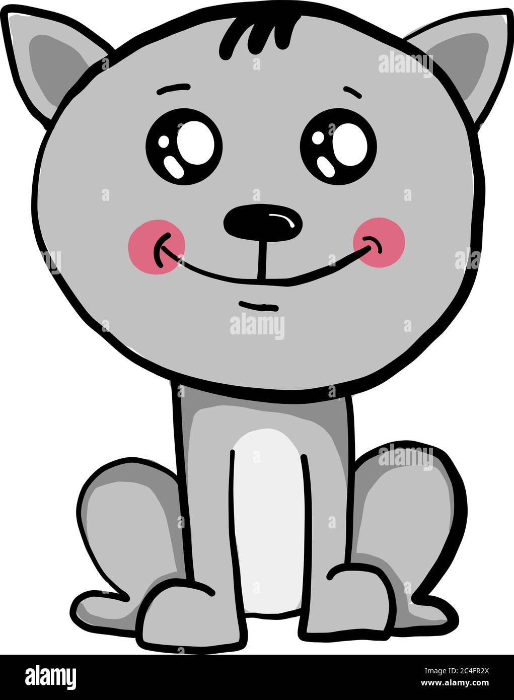 Cat contrast Stock Vector Images - Alamy