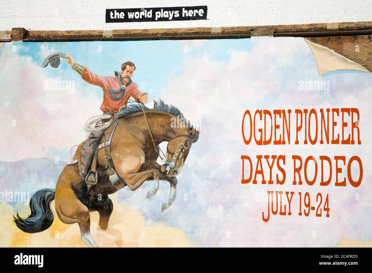 Ogden pioneer days rodeo hi-res stock photography and images - Alamy