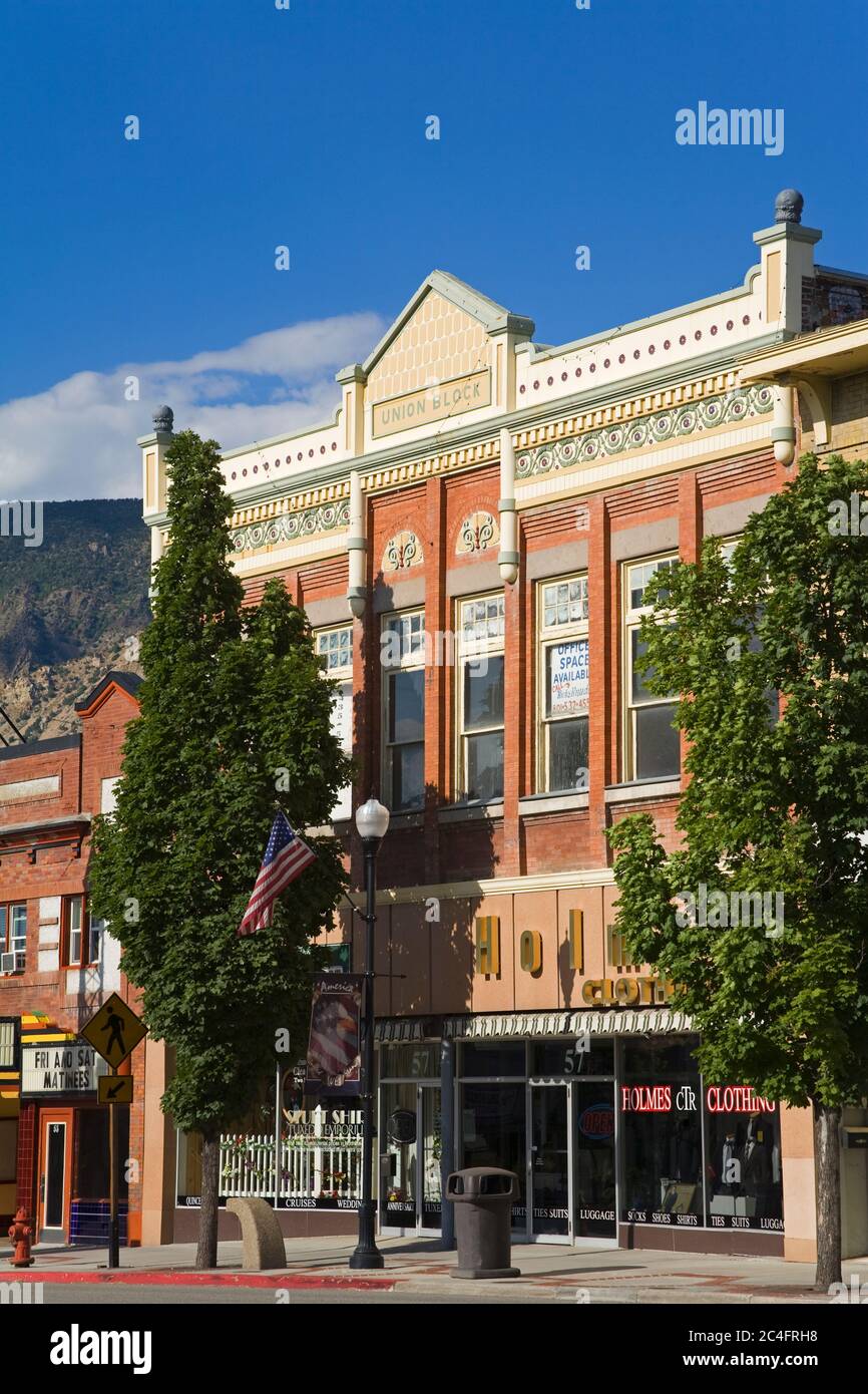 Main street brigham city utah hi-res stock photography and images - Alamy