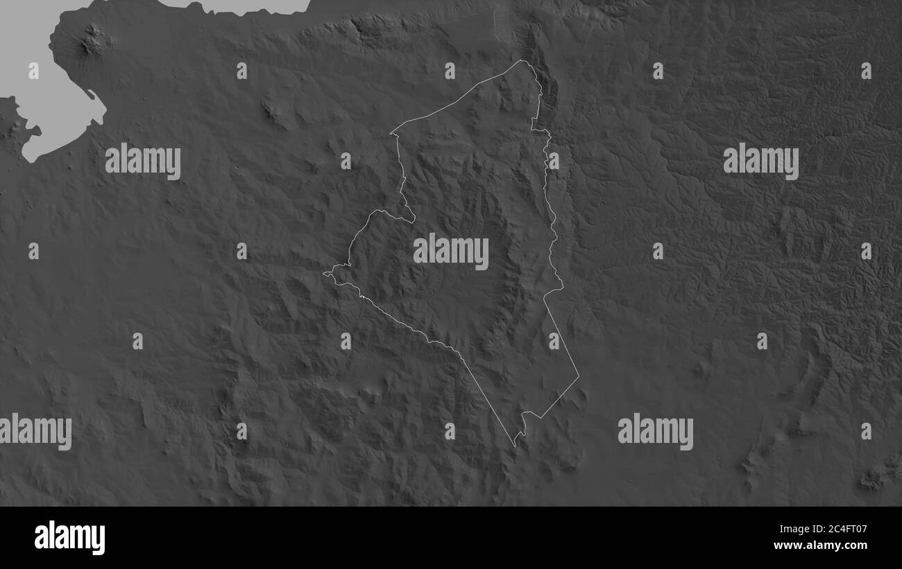 Nyamira outline map Black and White Stock Photos & Images - Alamy
