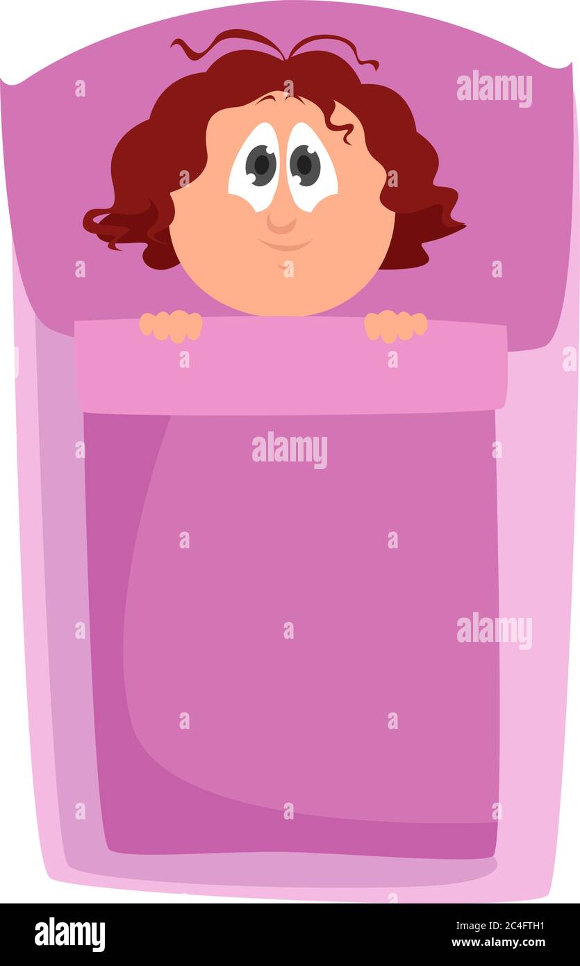 Beautiful woman sleep on Stock Vector Images - Alamy
