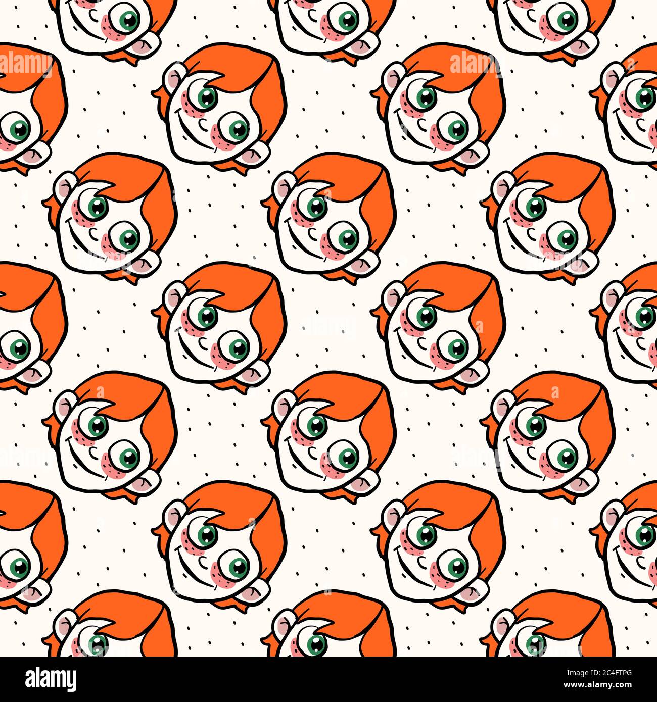 Ginger boy funny Stock Vector Images - Alamy