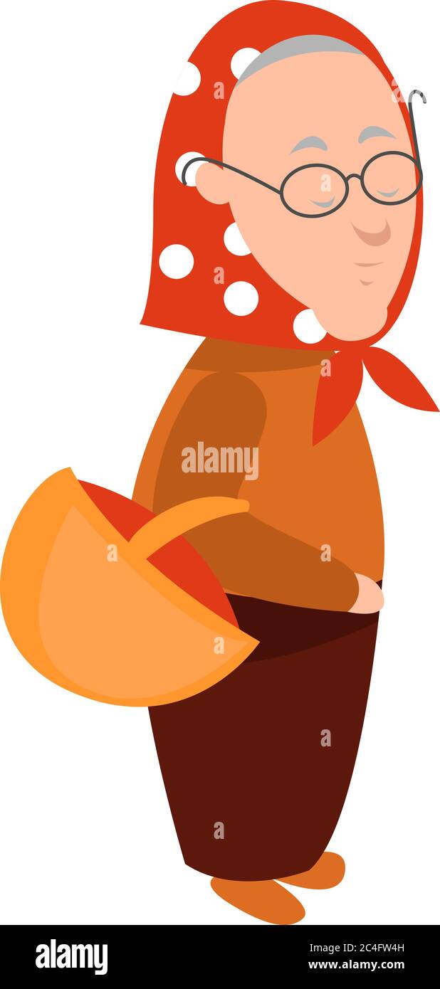 Granny smiling Cut Out Stock Images & Pictures - Alamy