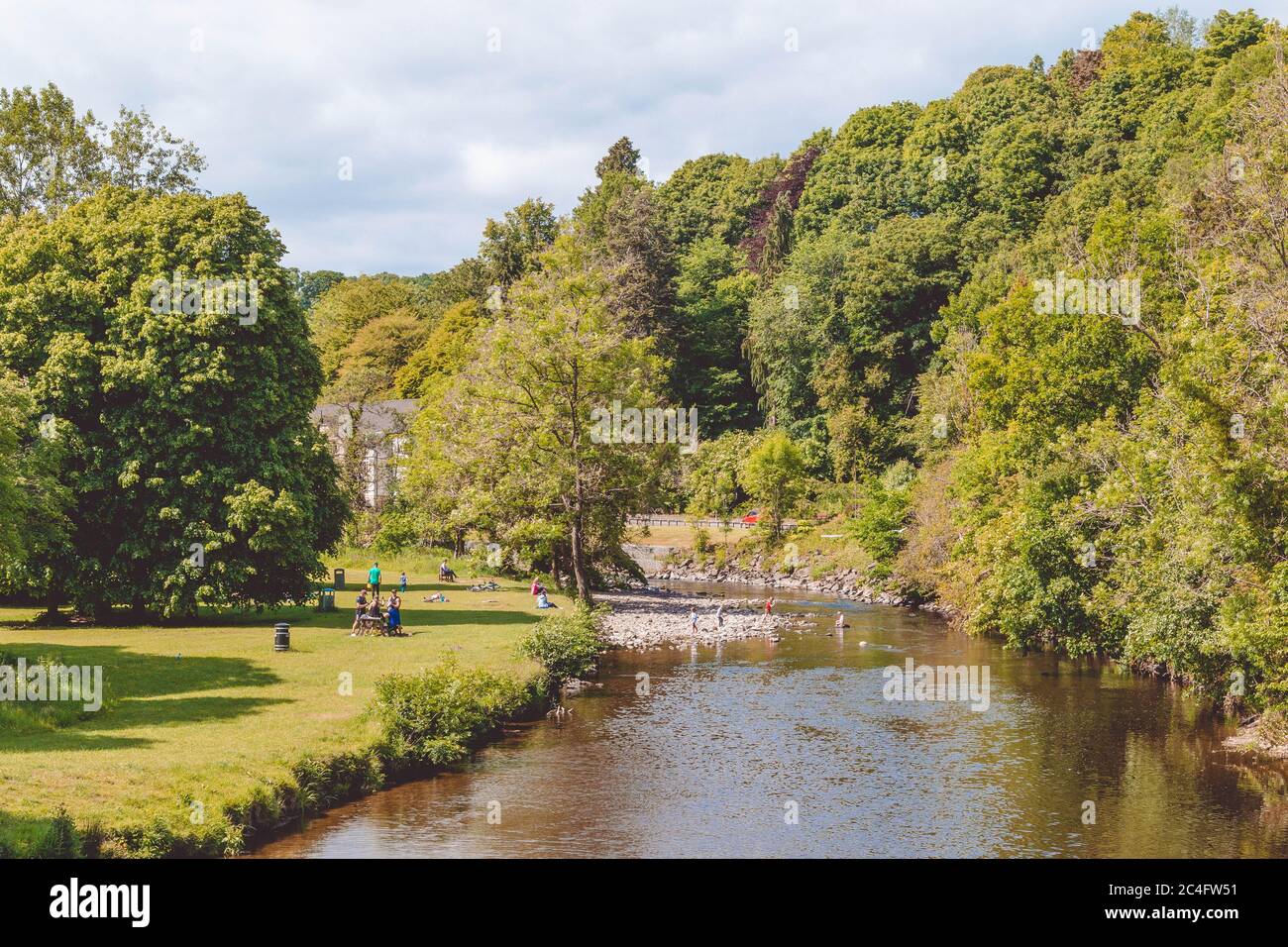 The allan water, bridge of allan hi-res stock photography and images ...