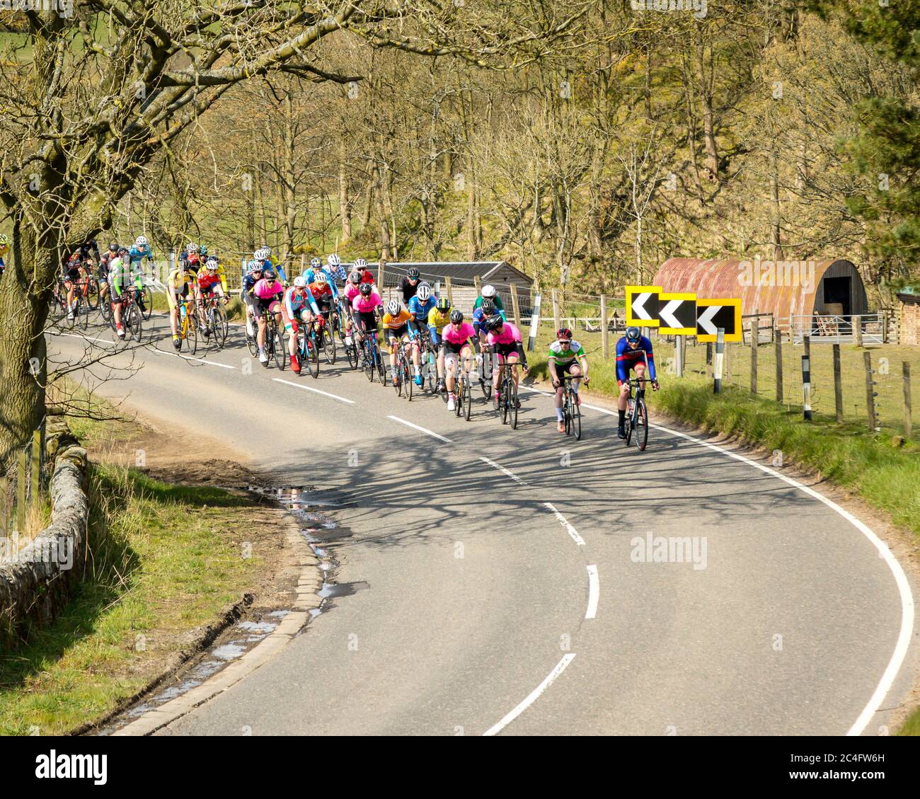 Cycle Racing, Scotland Stock Photo - Alamy