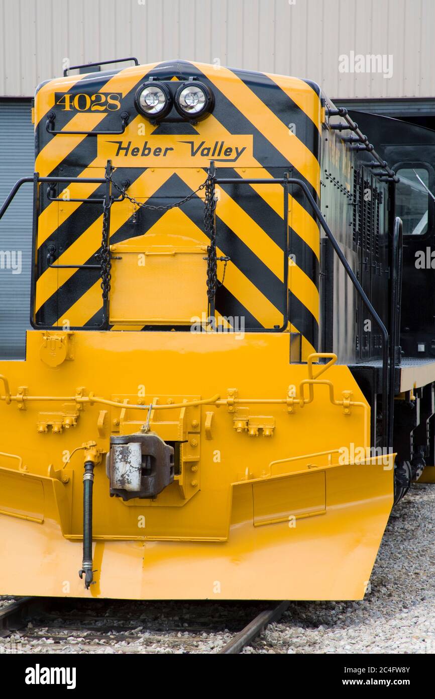 Heber Valley Railway Museum, Heber City, Utah, USA, North America Stock ...