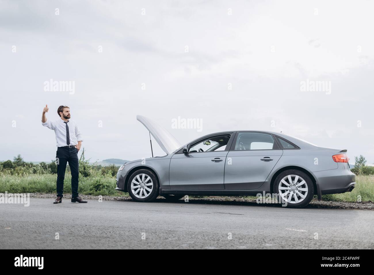 Breakdown car hi-res stock photography and images - Alamy