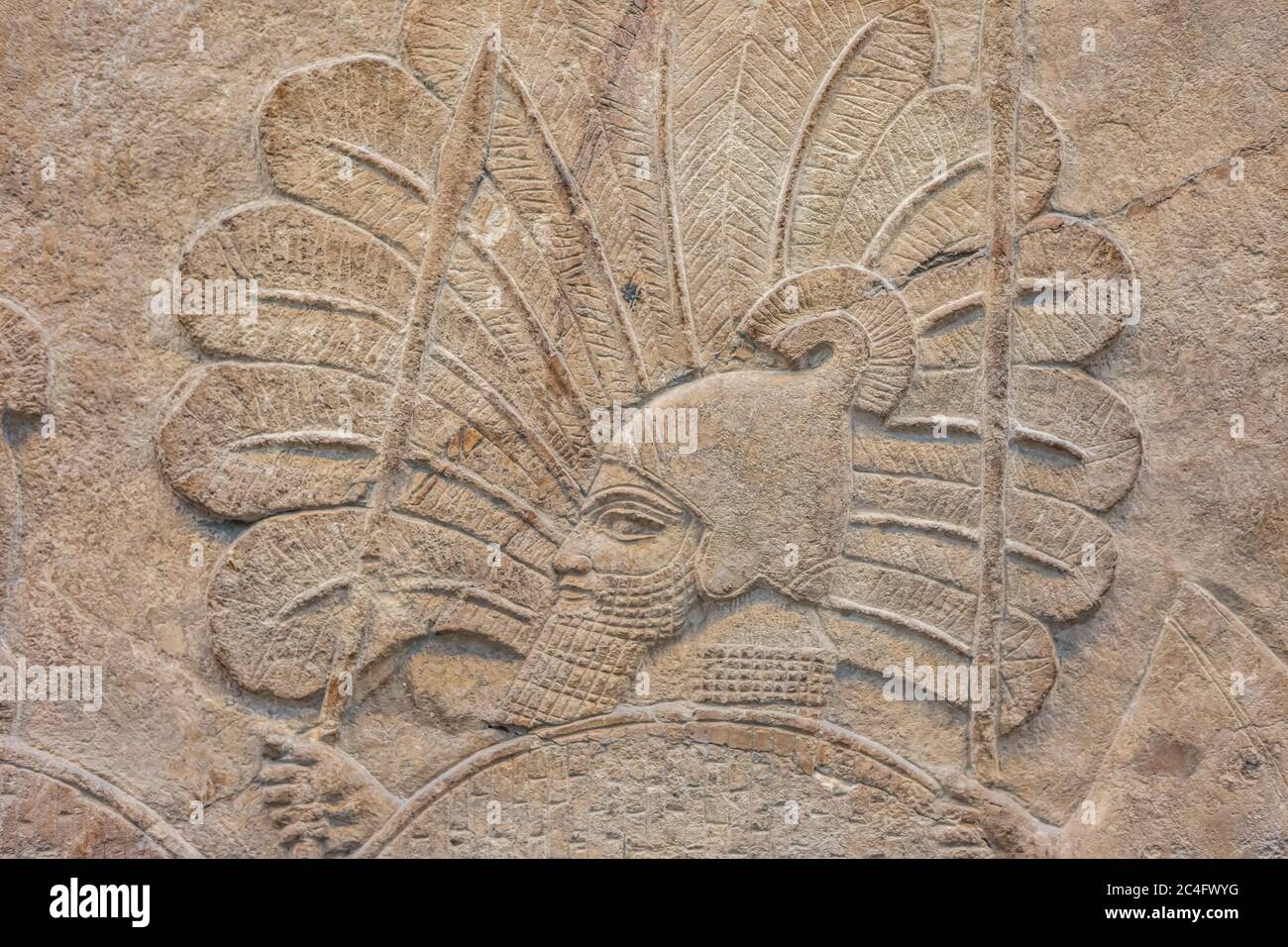 Assyrian bas relief hi-res stock photography and images - Alamy
