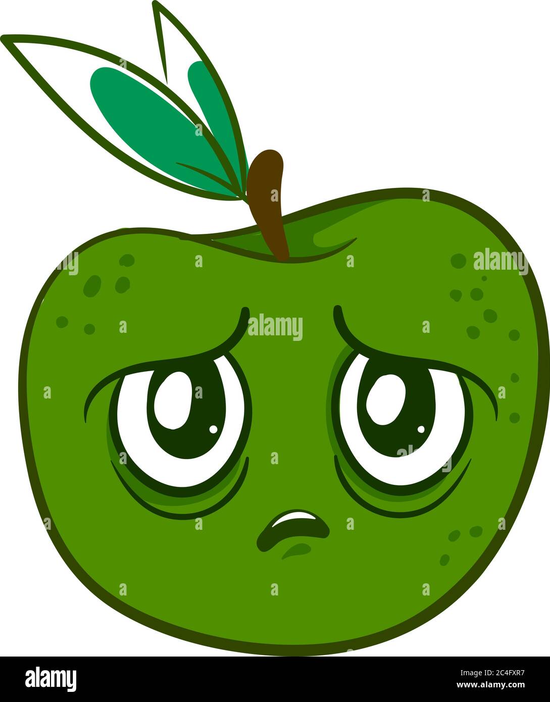 Apple mascot vector vectors hi-res stock photography and images - Alamy