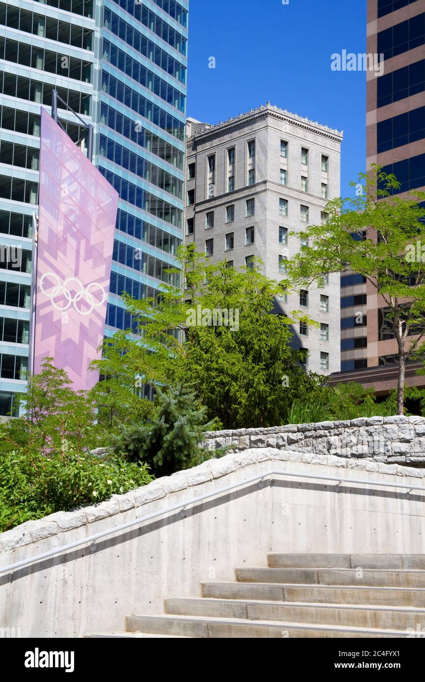 Gallivan center salt lake hi-res stock photography and images - Alamy