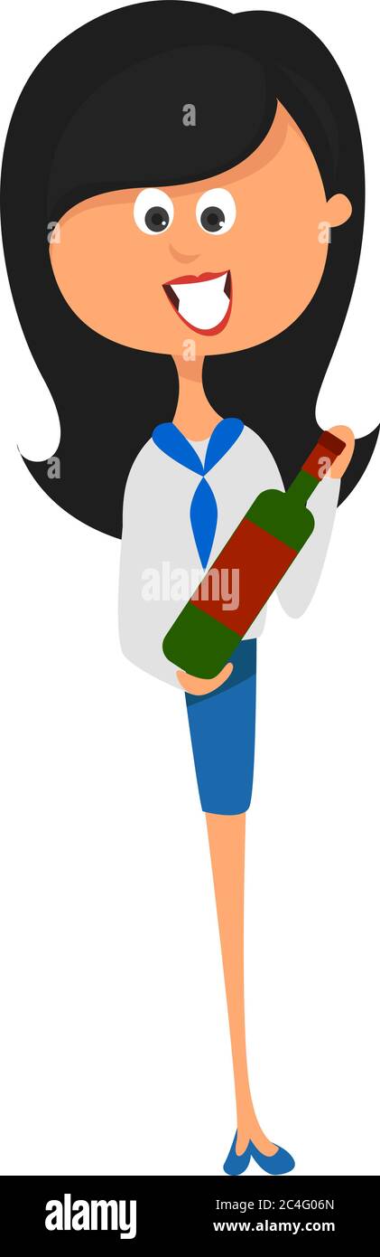Shop Assistant Woman Stock Vector Images Alamy