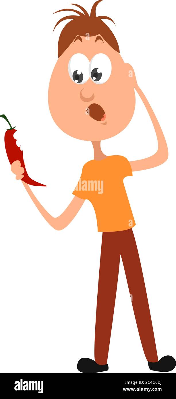 Very spicy Stock Vector Images - Alamy