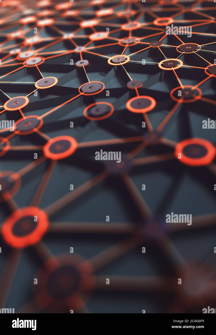 Network, conceptual illustration Stock Photo - Alamy
