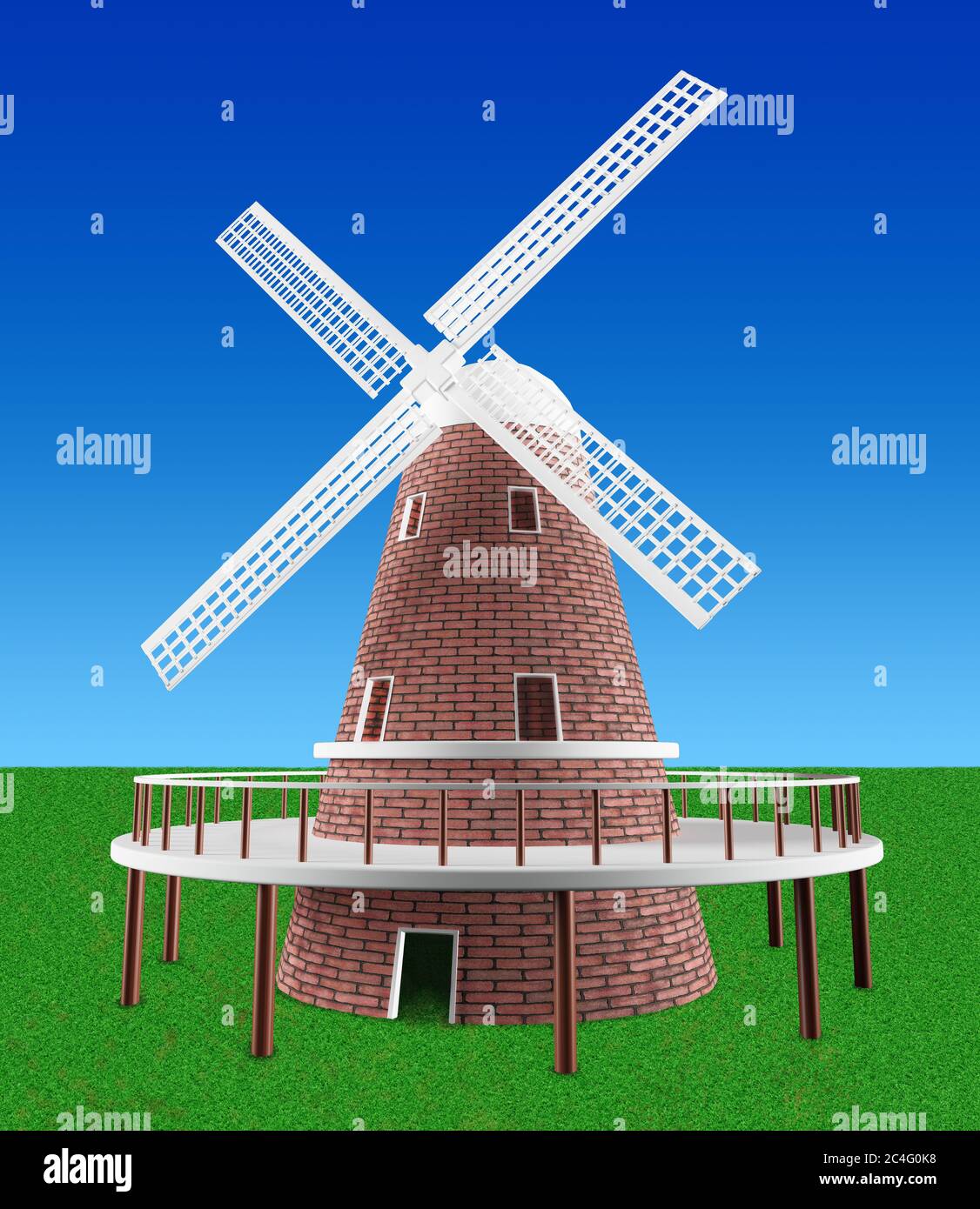 Windmill wheel wind rural hi-res stock photography and images - Alamy