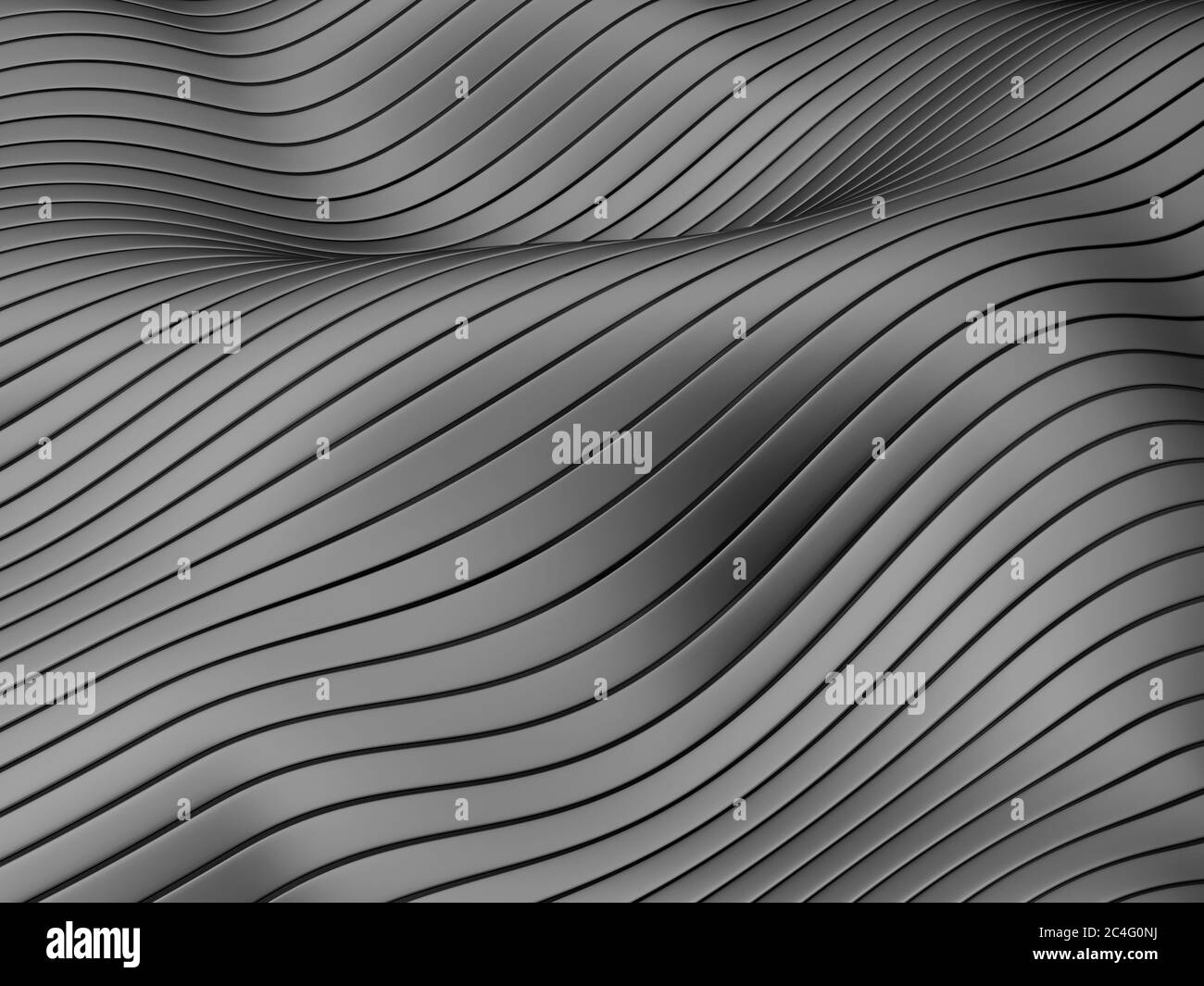 Waves, abstract illustration Stock Photo - Alamy