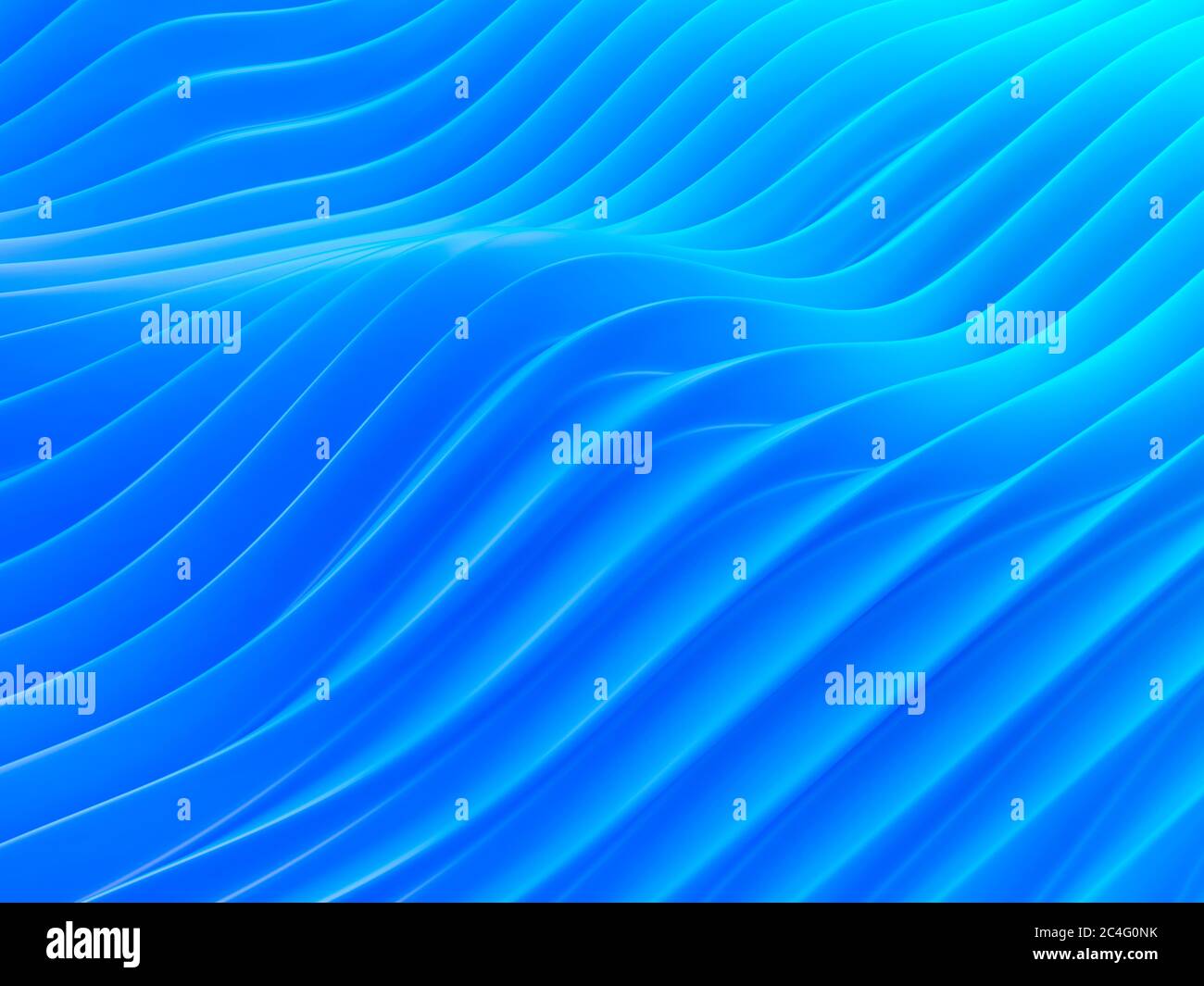 Waves, abstract illustration Stock Photo - Alamy
