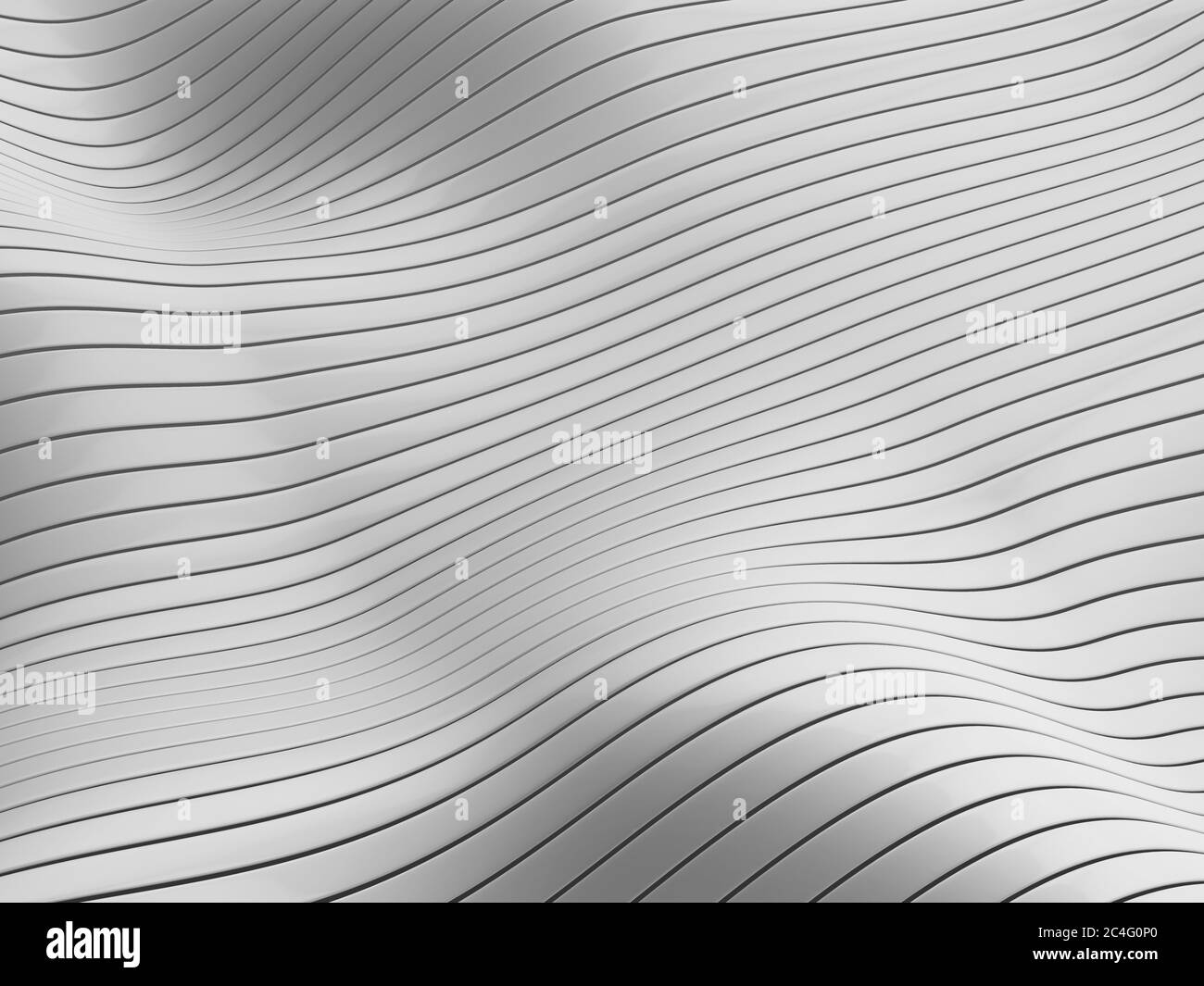 Waves, abstract illustration Stock Photo - Alamy