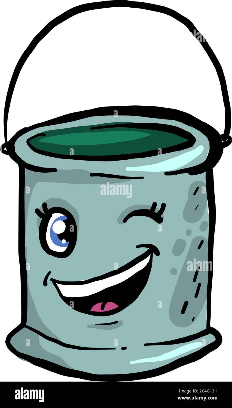 Popcorn bucket vector icon Cut Out Stock Images & Pictures - Alamy