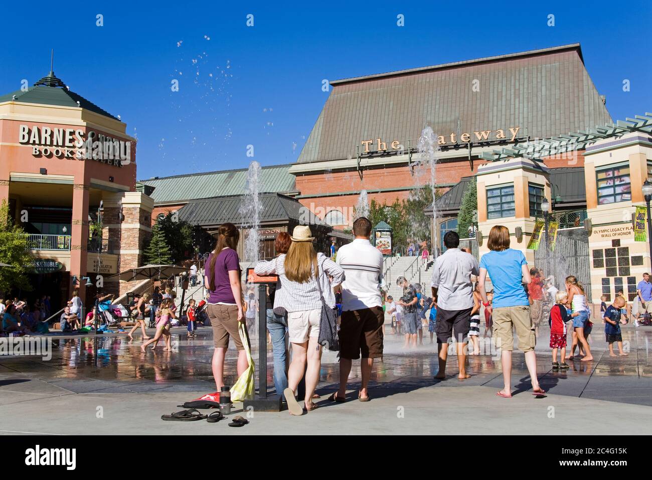 Gateway mall olympic plaza hi-res stock photography and images - Alamy