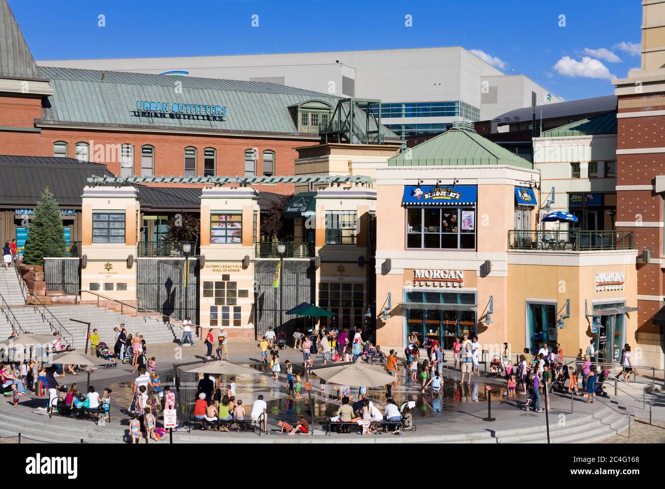 Gateway mall olympic plaza hi-res stock photography and images - Alamy