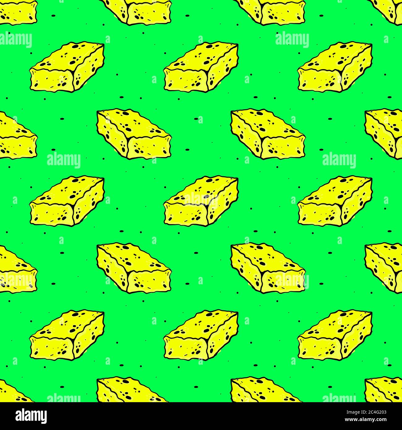 Sponge seamless Stock Vector Images - Alamy