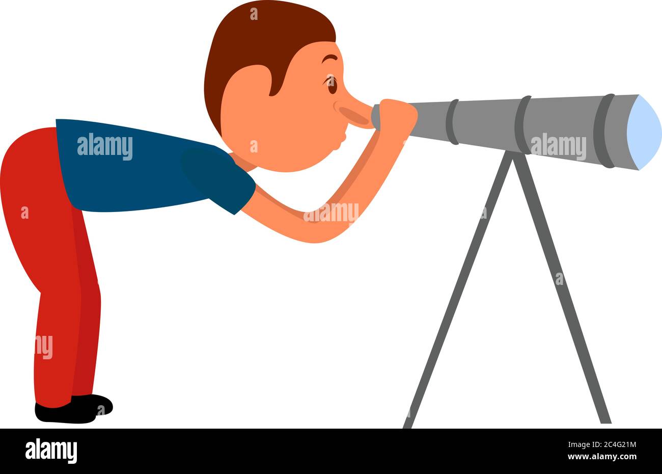 View from observation Stock Vector Images - Alamy