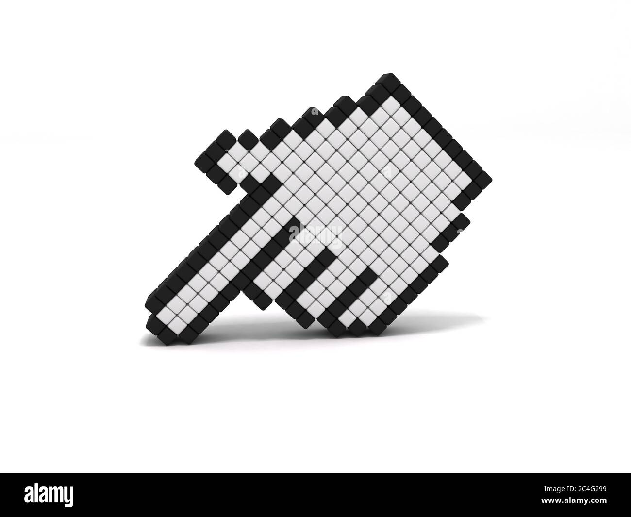 Hand cursor or mouse pointer Stock Photo - Alamy