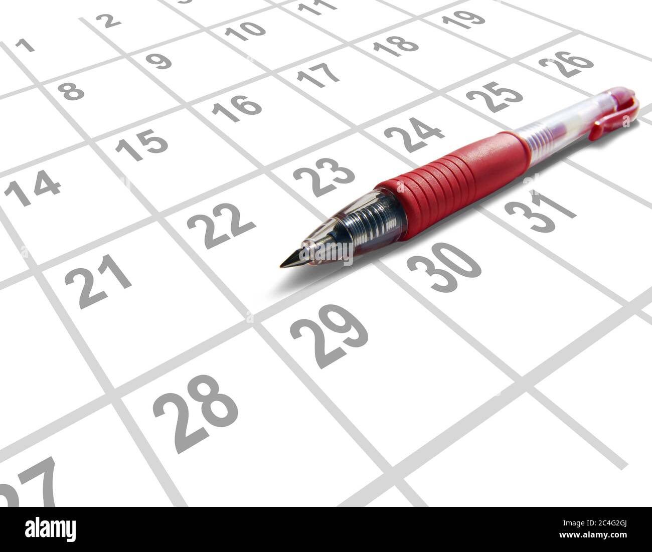 Calendar drawing hi-res stock photography and images - Alamy