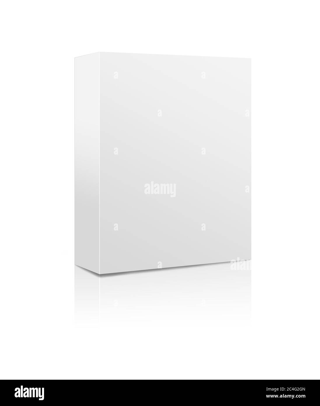 Blank software box Stock Photo - Alamy