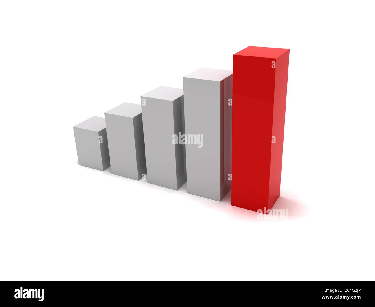 Graphic bar chart Stock Photo - Alamy