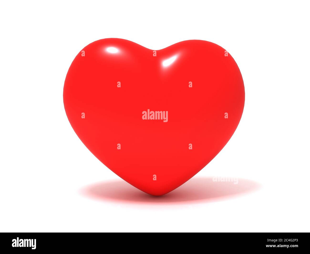 Big red heart Stock Photo - Alamy