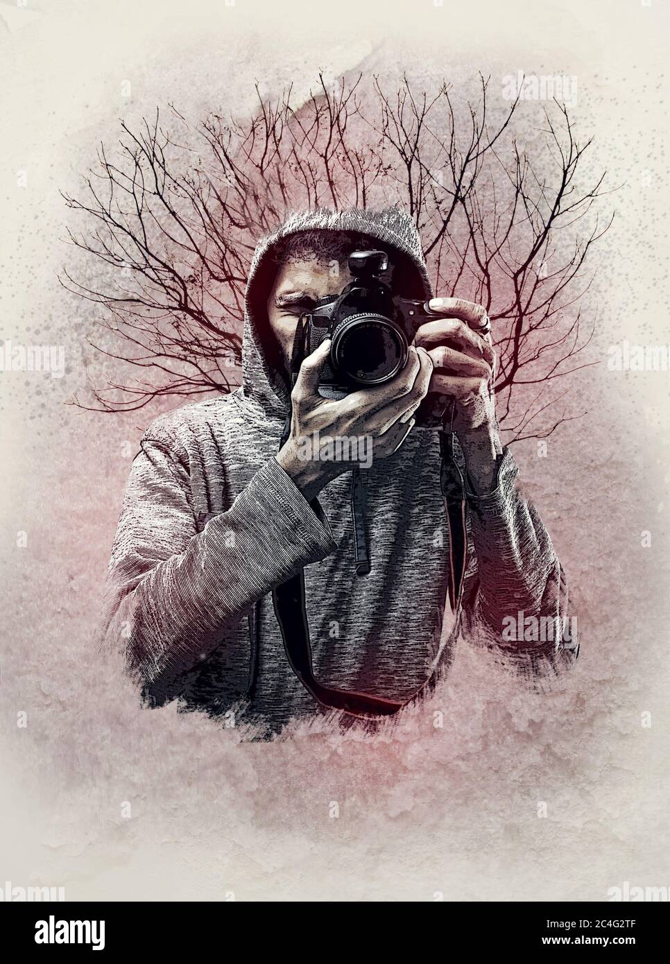 Abstract Self Portrait Photography