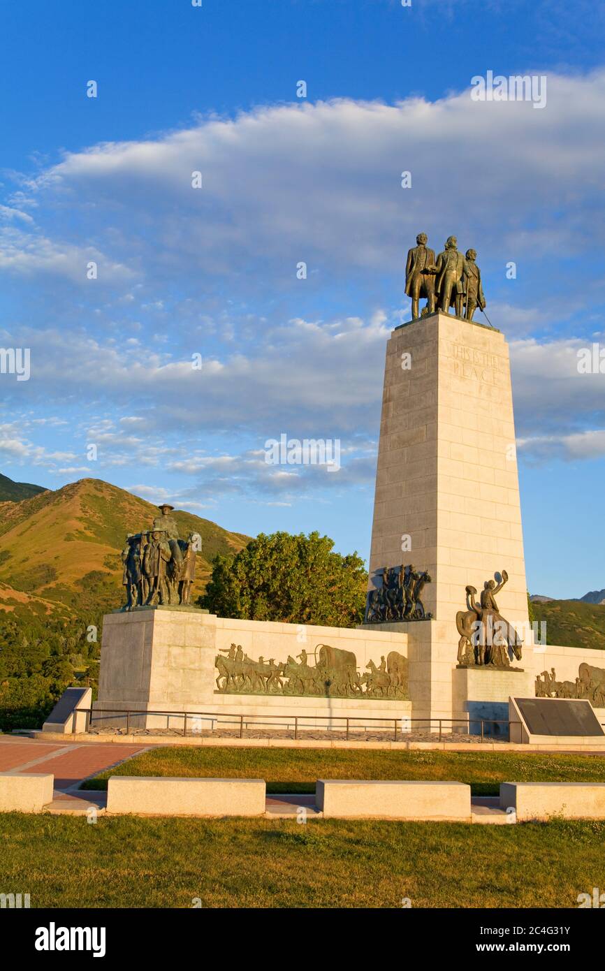 Monument salt lake city utah hi-res stock photography and images - Alamy