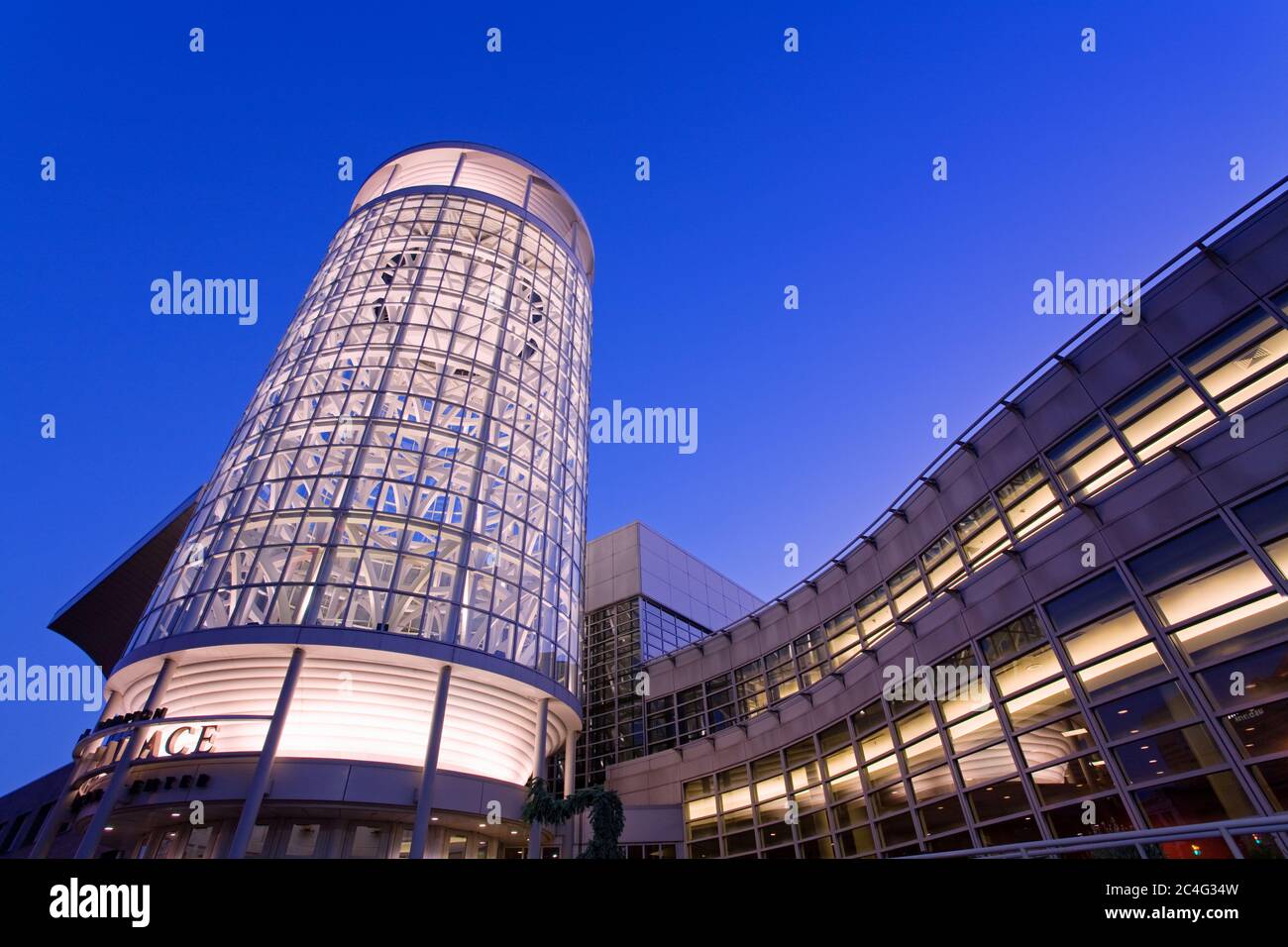 Salt palace convention center salt lake city utah usa hi-res stock ...