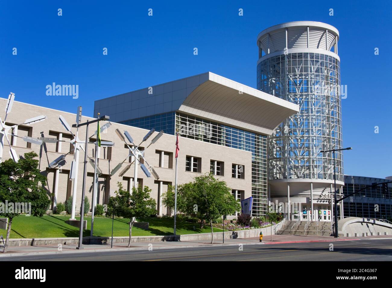Salt Palace Convention Center, Salt Lake City, Utah, USA, North America ...