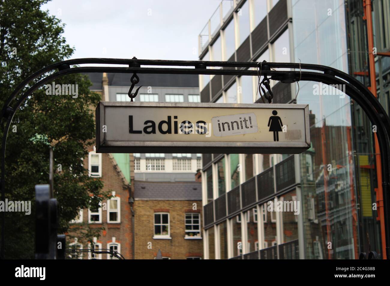 London Toilet Sign Stock Photo - Alamy