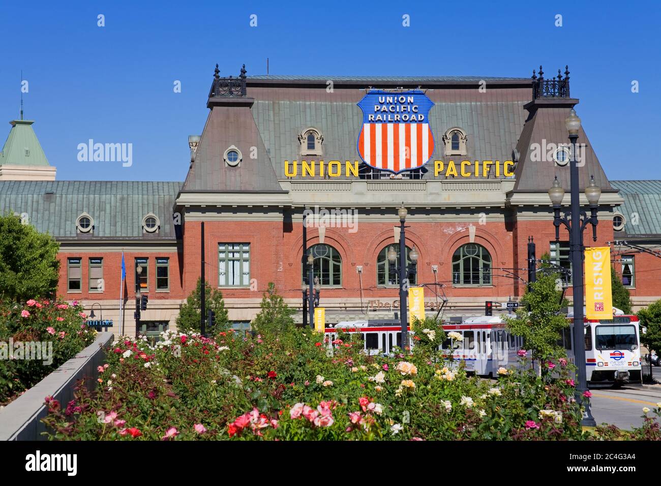 Historic Union Station, Salt Lake City, Utah, USA, North America Stock ...