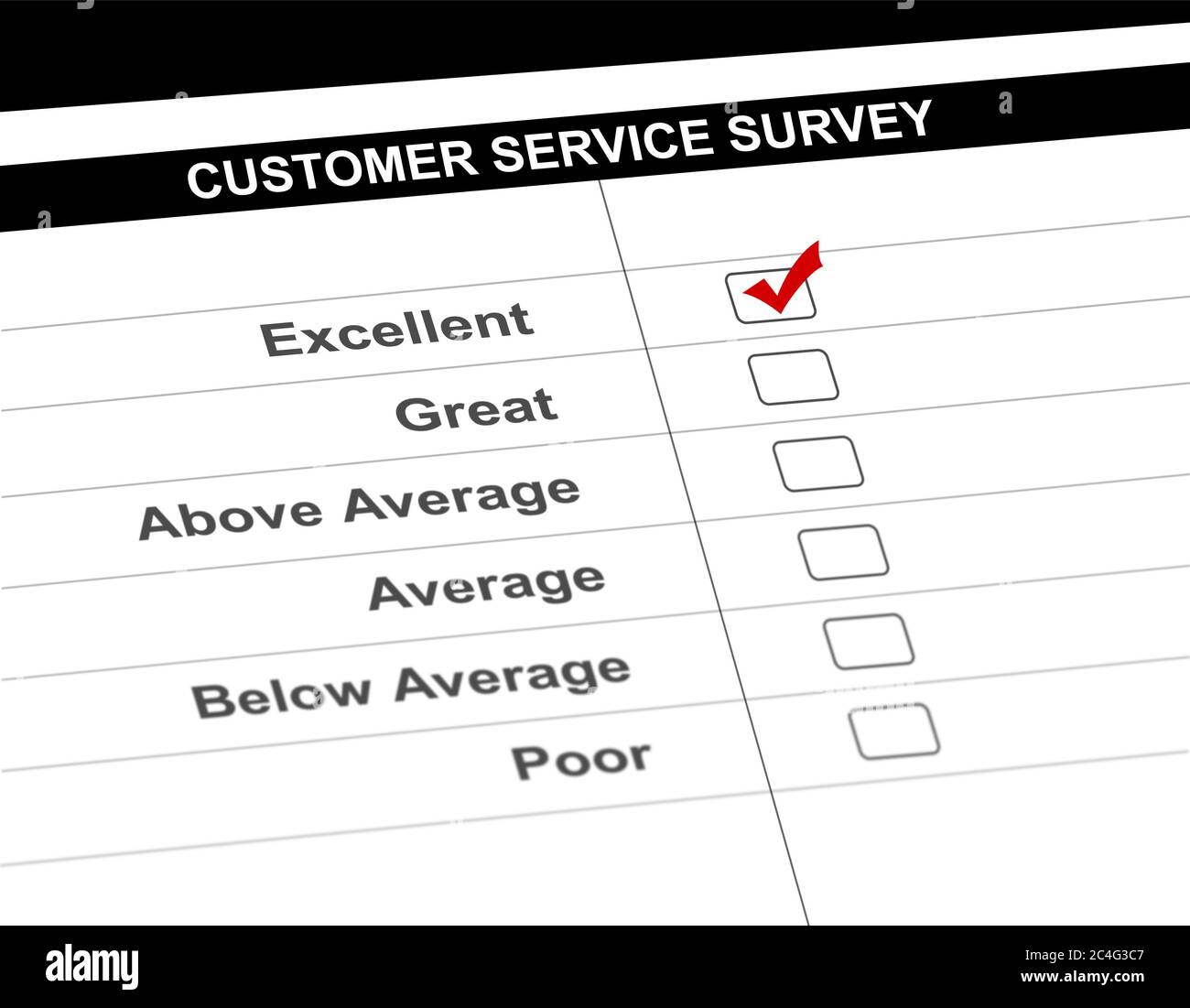 Marketing research survey hi-res stock photography and images - Alamy