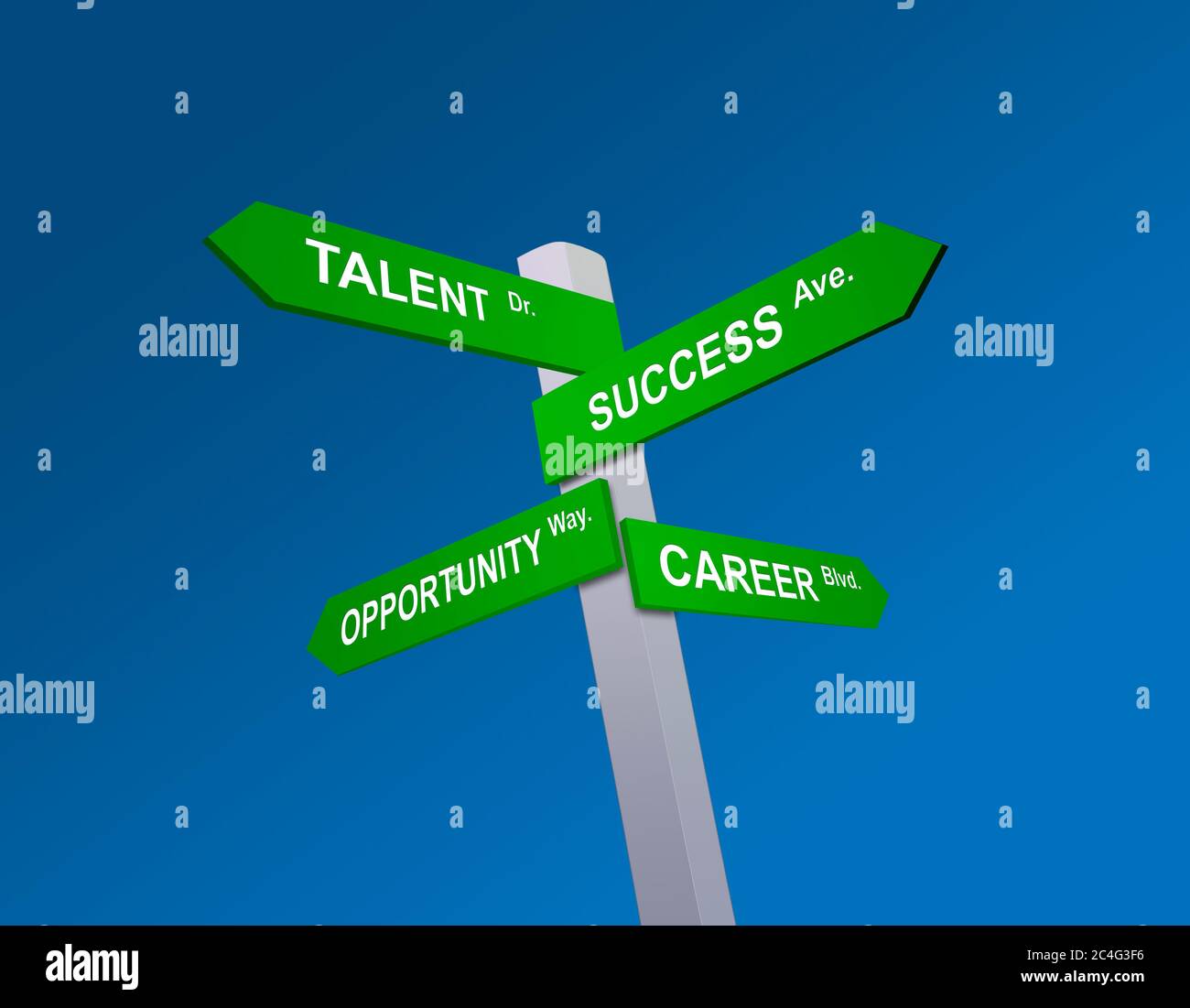 Directions sign post Stock Photo - Alamy