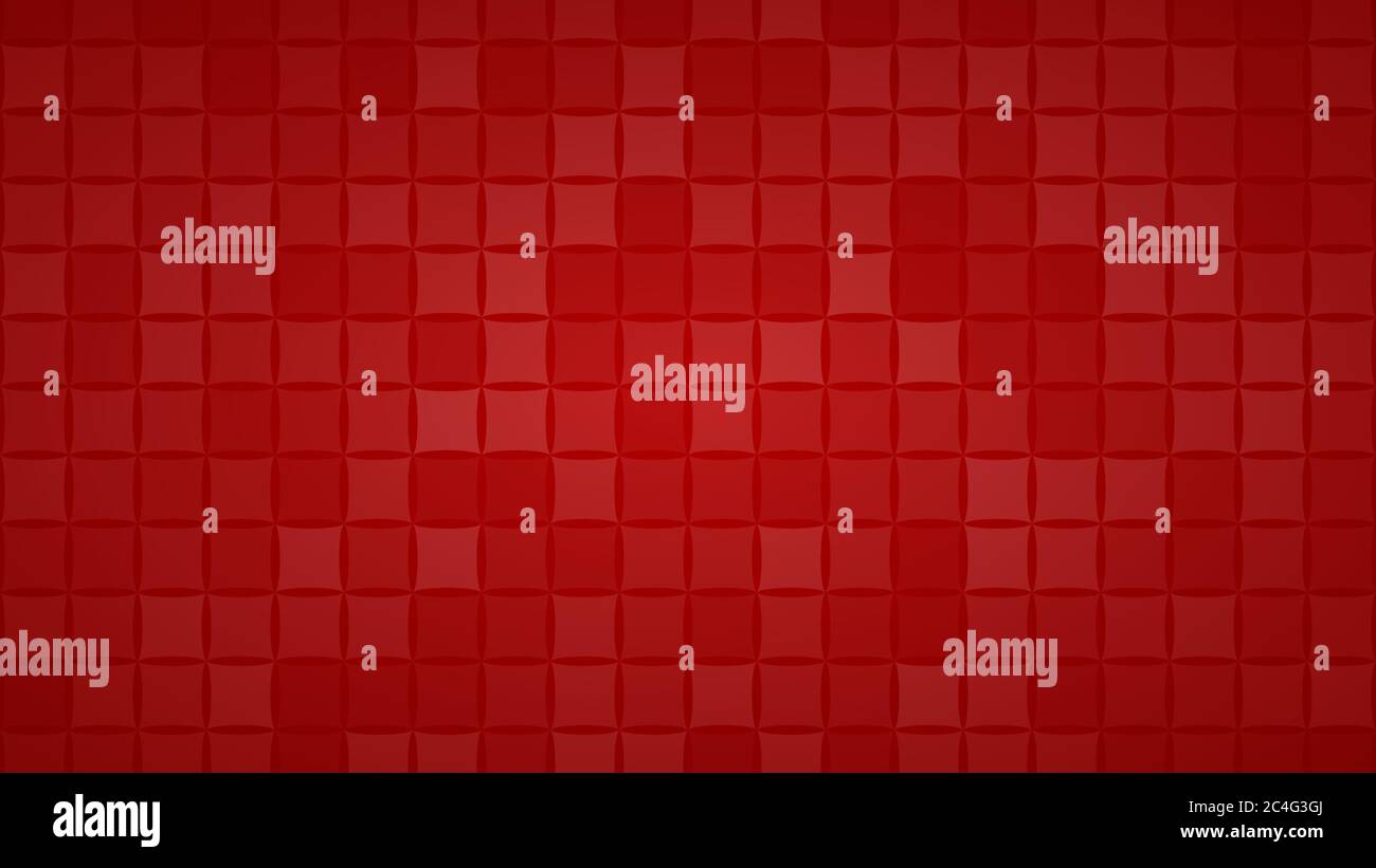Abstract background of small squares or pixels in red colors Stock ...