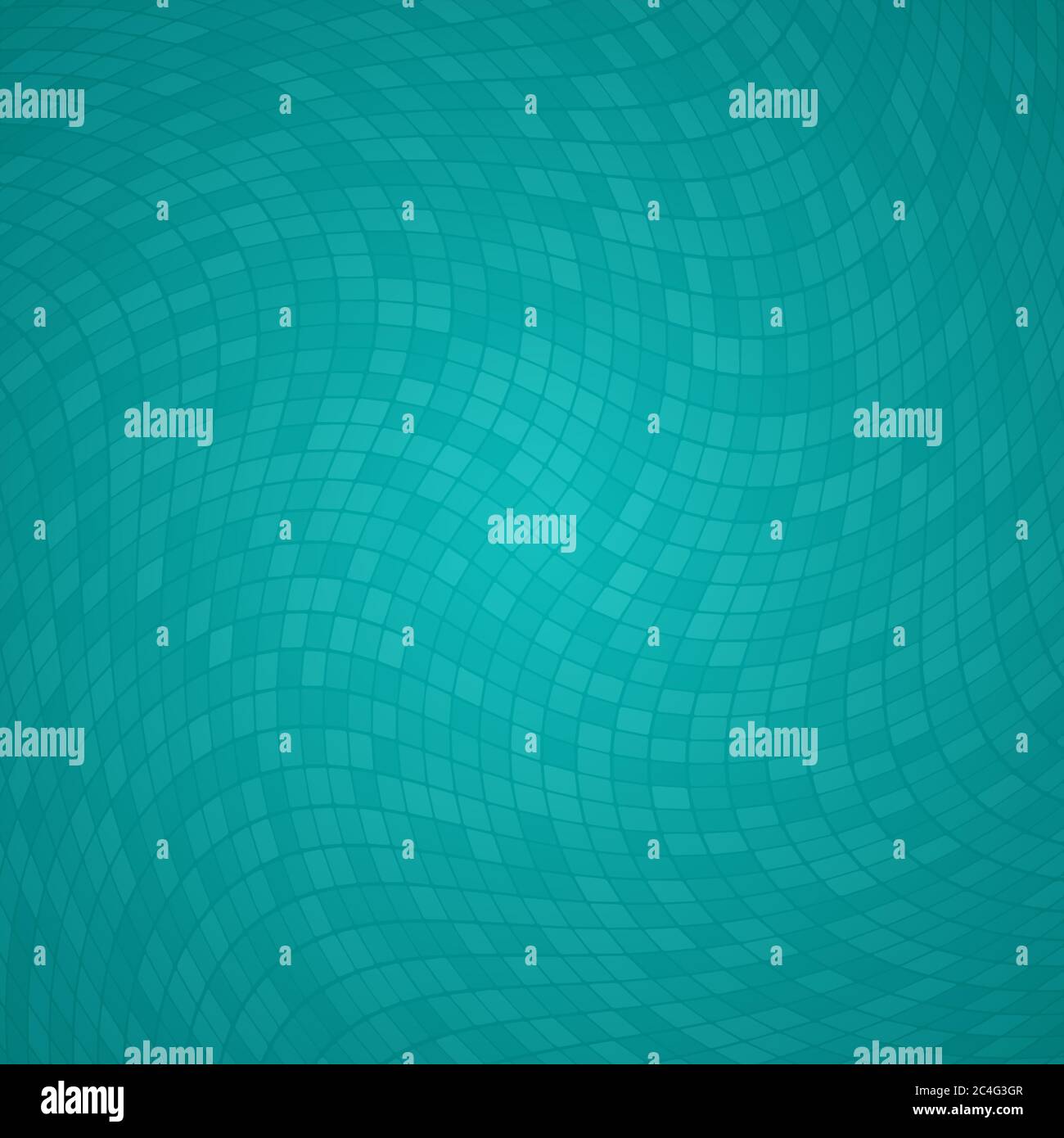Abstract background of small squares or pixels in light blue colors ...