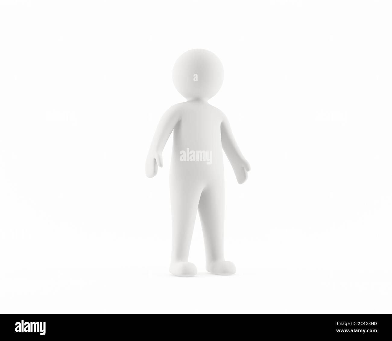 3d render girl character Cut Out Stock Images & Pictures - Alamy