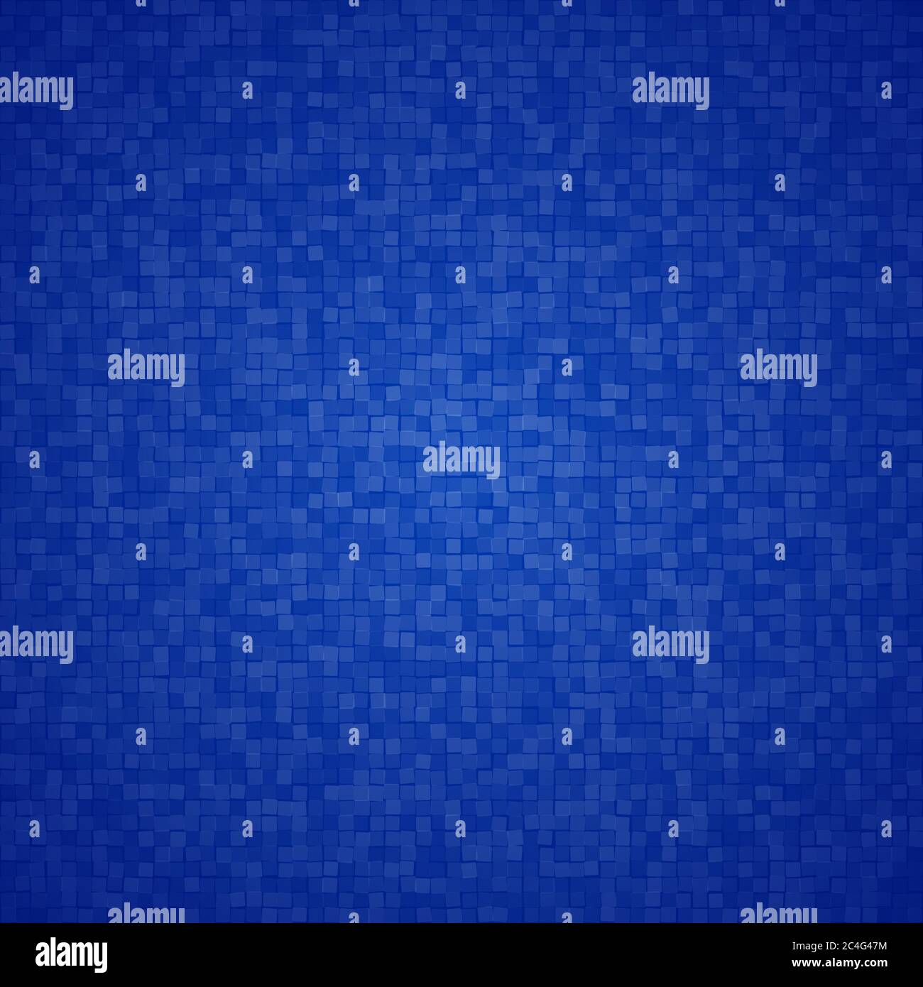 Mosaic with many small pixels in blue as background Stock Vector Images ...