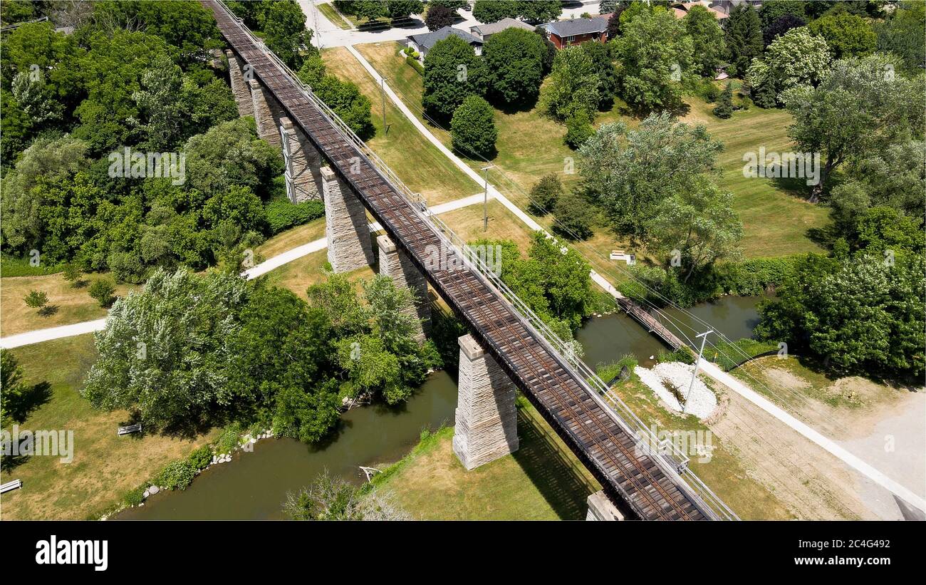 Township aerial canada hi-res stock photography and images - Alamy